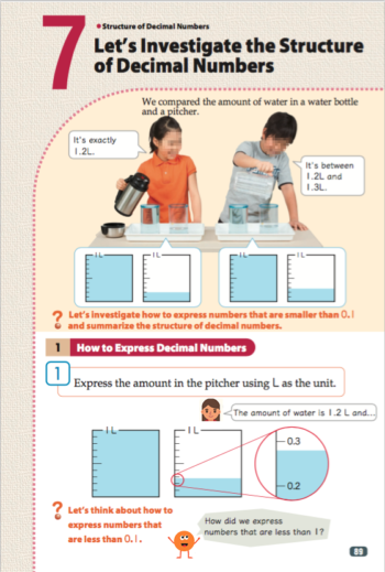 decimal structure - The Lesson Study Group